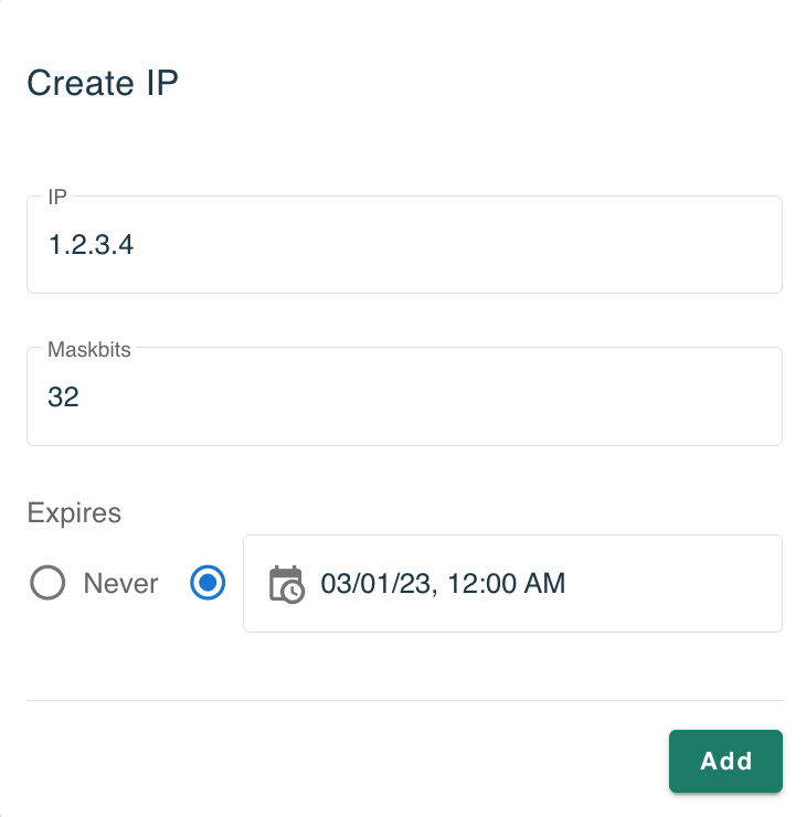 Creating IP Lists – threatER Knowledge Base