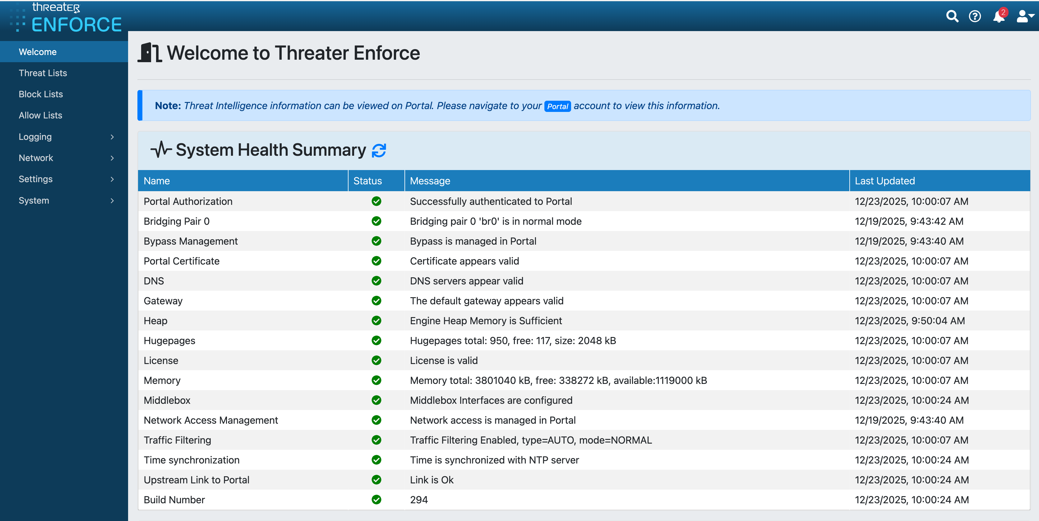 Configuring threatER Enforce Software – threatER Knowledge Base
