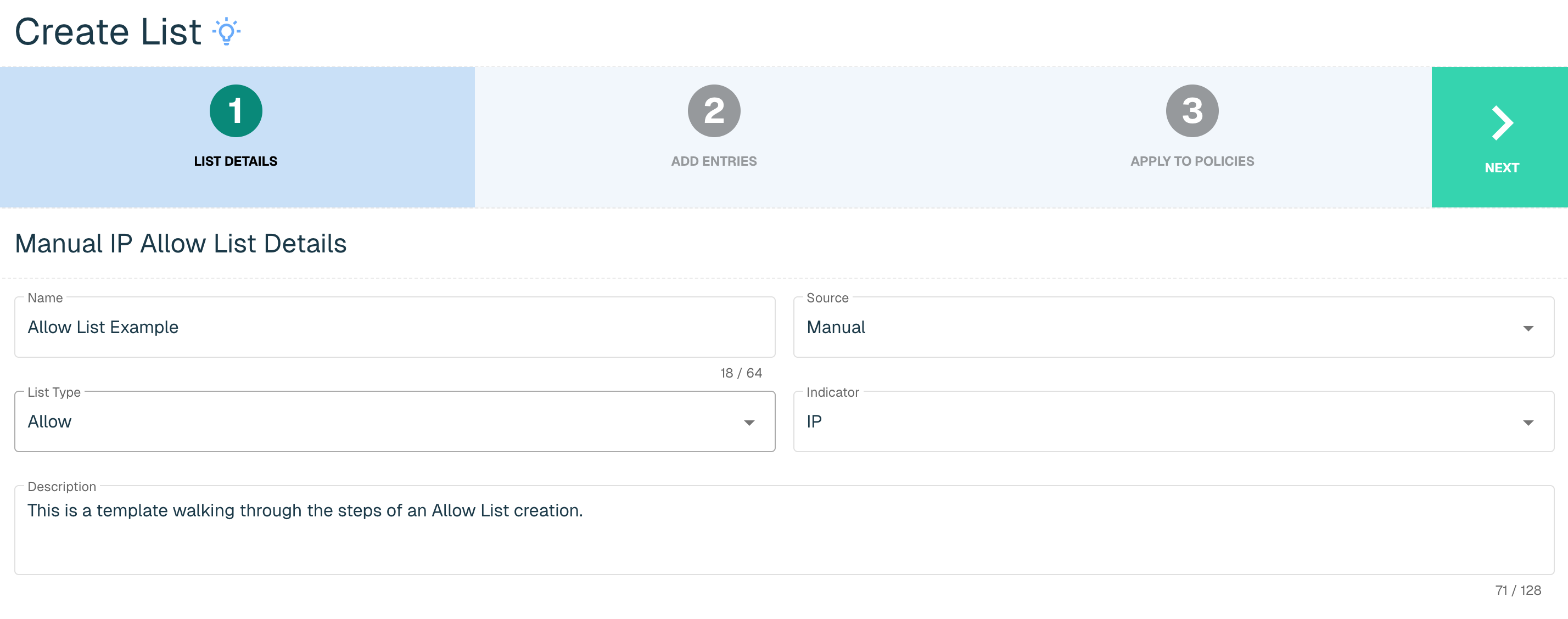 Creating IP Lists – threatER Knowledge Base
